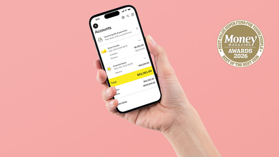 Essential Super | Open Superannuation Account | CommBank