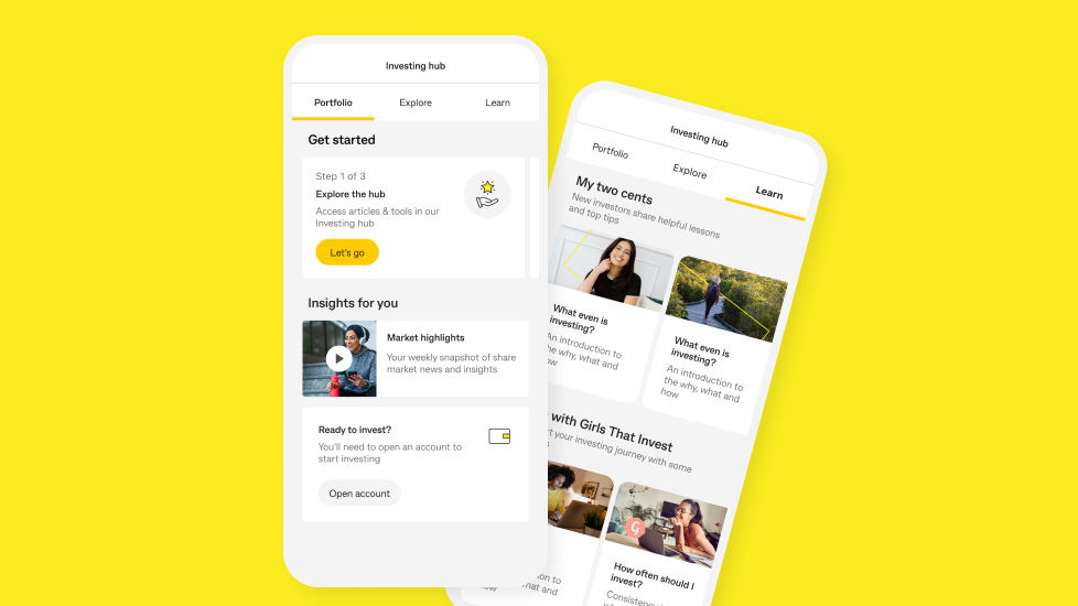 Invest in Shares, Managed Funds and Pocket ETF Investments – CommBank App