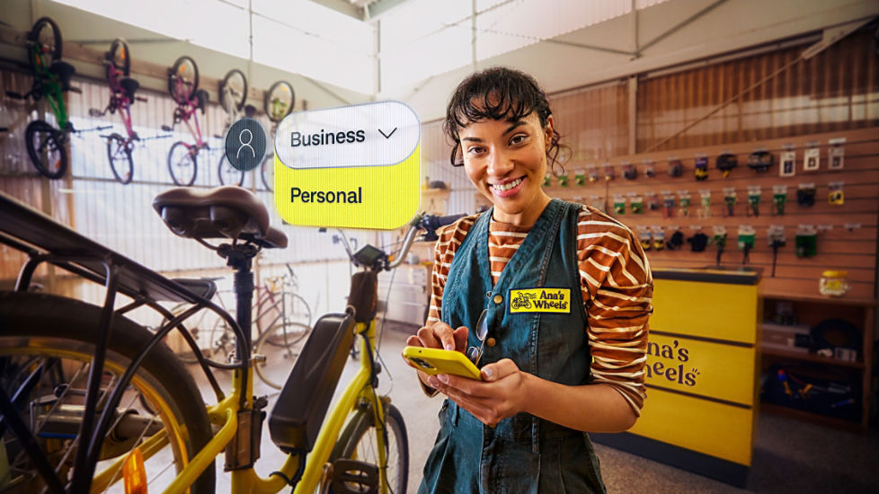 Business banking on the CommBank app